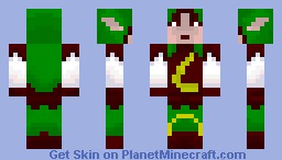 Forest Elf Minecraft Skin