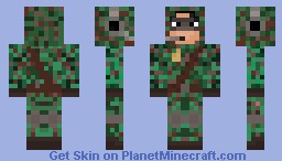Ghillie Skin Minecraft Skin