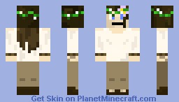 Forest Girl Minecraft Skin