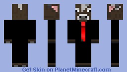 formal cow Minecraft Skin