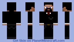 Steve With Beard/Suit Minecraft Skin