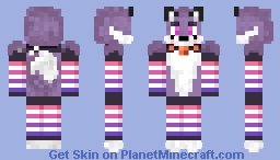 Red Furry Fox Minecraft Skin