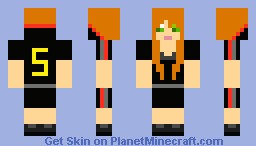 foxface- hunger games Minecraft Skin