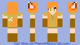 Foxy girl Minecraft Skin