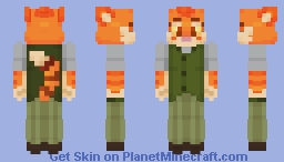 Calvin "Freckle" McMurray - Lackadaisy Minecraft Skin