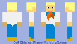 Fred (scooby doo) Minecraft Skin