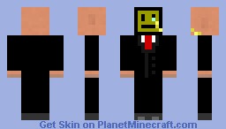 MASKED MONICLE GUY Minecraft Skin