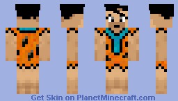Fred Flintstone Minecraft Skin