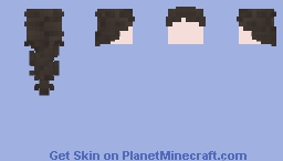 Long braid Minecraft Skin