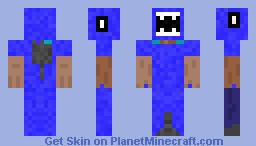 Shark boy Minecraft Skin