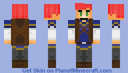 Ashinn with Assassins Armour Rogue Lineage Minecraft Skin
