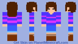 Frisk Minecraft Skin