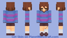 Frisk Minecraft Skin