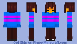 Frisk Minecraft Skin