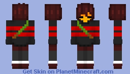 Underfell frisk date Minecraft Skin