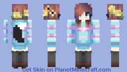 Frisk 2.0 Minecraft Skin