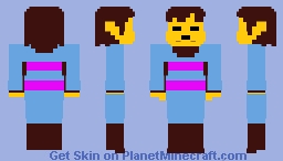 Frisk (Undertale) Minecraft Skin