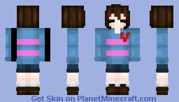 Frisk Minecraft Skin