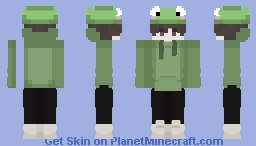 Frog Boy V2 Minecraft Skin