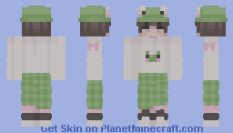 Frog guy Minecraft Skin