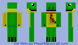frog leper person Minecraft Skin