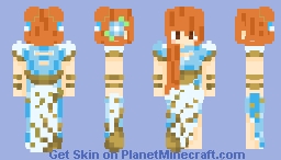 Frost Lady Minecraft Skin