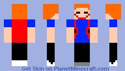 Fry From Futurama Minecraft Skin