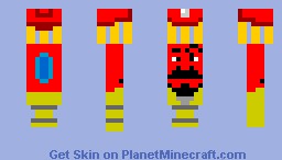 Frylock(fireman) Minecraft Skin