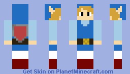 Four Swords Link - Blue Minecraft Skin