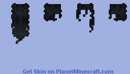 Curly Black Hair LoTC FTU Hairstyle Minecraft Skin