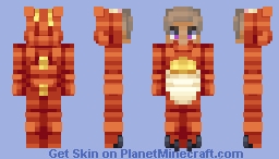 Purpled - Fuecoco Minecraft Skin