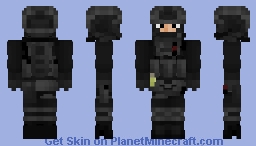 Grey Tactical Rig V4 - (Normal) Minecraft Skin