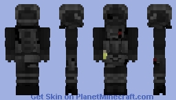 Grey Tactical Rig V4 - (Goggles) Minecraft Skin