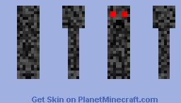 Fully Metal Creeper Minecraft Skin
