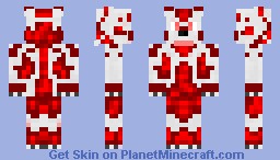 (red) Fursuit Character Minecraft Skin
