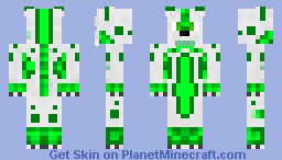 (green) Fursuit Character Minecraft Skin