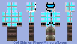 futuristic guy Minecraft Skin