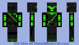 Futuristic Space Man Minecraft Skin