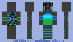 Galaxy The Cat Minecraft Skin