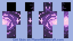 Galaxy of 2025 Minecraft Skin