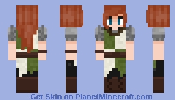 Sally Square Knight Minecraft Skin