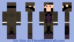 Gambit(X-Men) Minecraft Skin