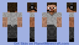 Steve Gamer Minecraft Skin