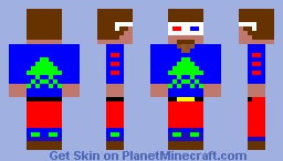gaming geek Minecraft Skin