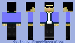 Gangnam Style Minecraft Skin