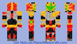 The Chosen Hero of Flame, Garudian Minecraft Skin