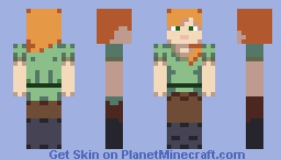 Alex (Bonfire) Minecraft Skin