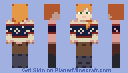 Sweater Alex (Bonfire) Minecraft Skin