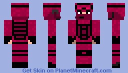 the pink soldier Minecraft Skin