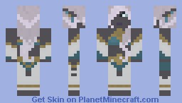 Drow female - Valsharess Minecraft Skin